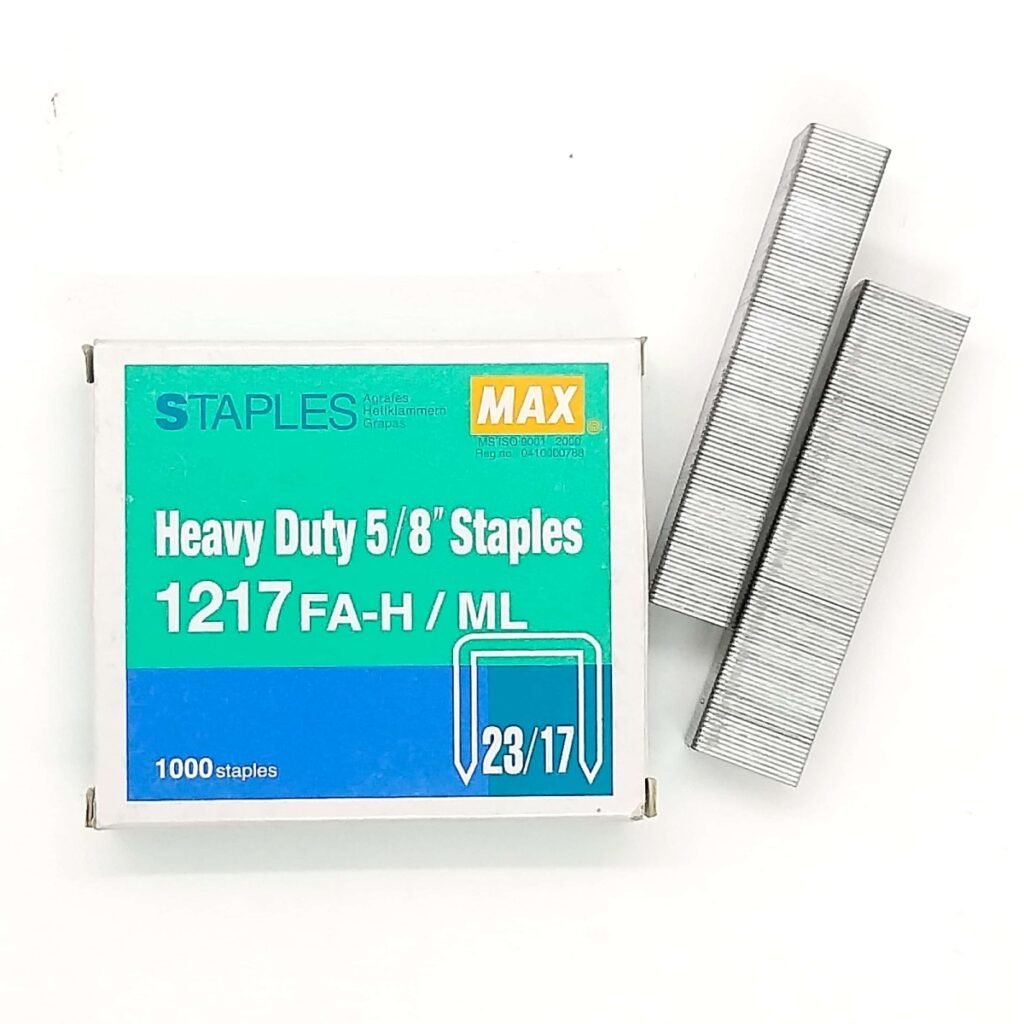 MAX Staples No. 1217 FAH (160 Sheets) - Flexcos Office Supplies Sdn. Bhd.