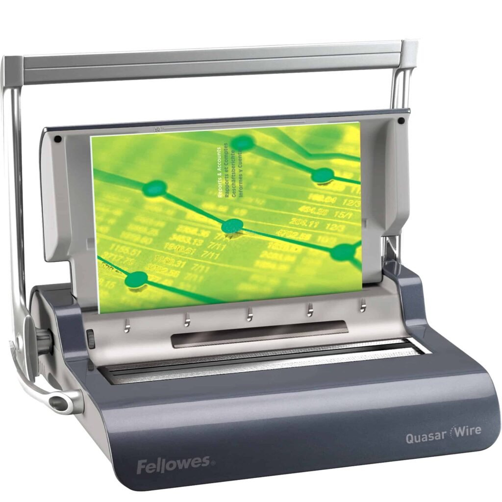 Fellowes Quasar Wire Binder Machine - Flexcos Office Supplies Sdn. Bhd.